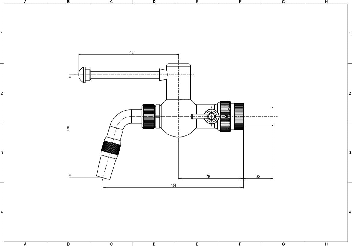 Stainless Steel Dispensing Tap BAROQUE stainless chine – Tap Your Keg
